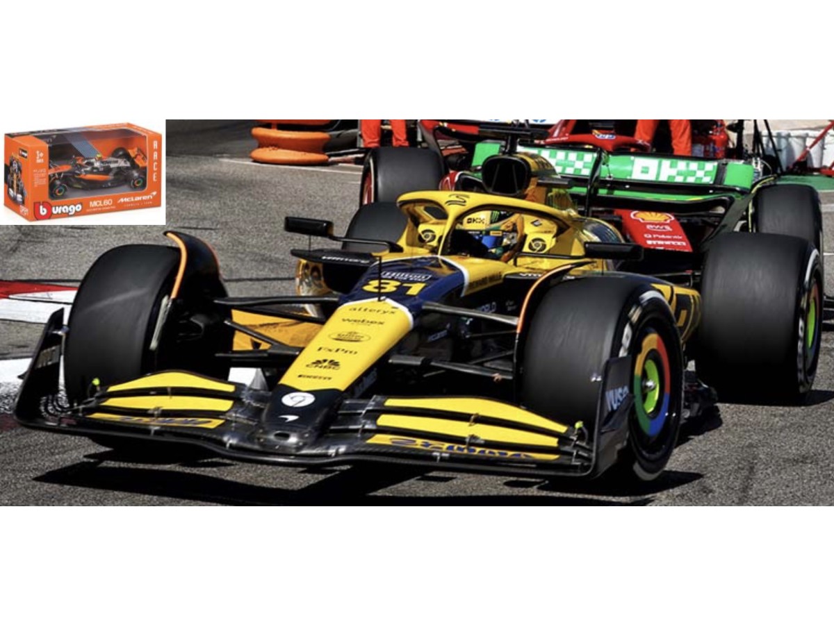 Mclaren Mcl 38 #81 Oscar Piastri 2nd Monaco Gp - Senna 30th Anniversary ...